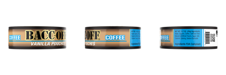 BaccOff Vanilla Coffee Pouches